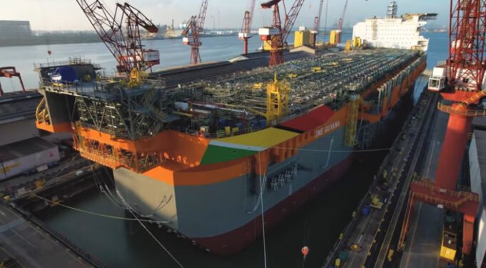 ONE GUYANA FPSO leaves dry dock to move to next construction phase in ...